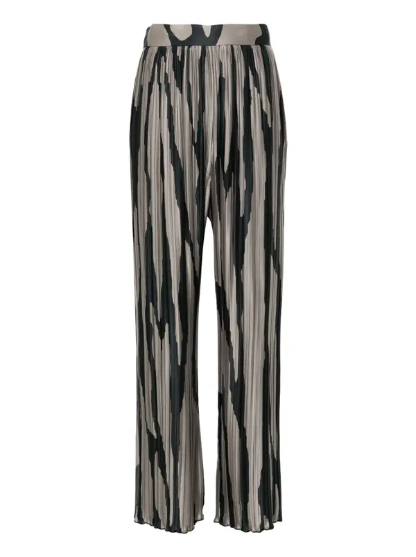 LANVIN Abstract-print Trousers - Grey
