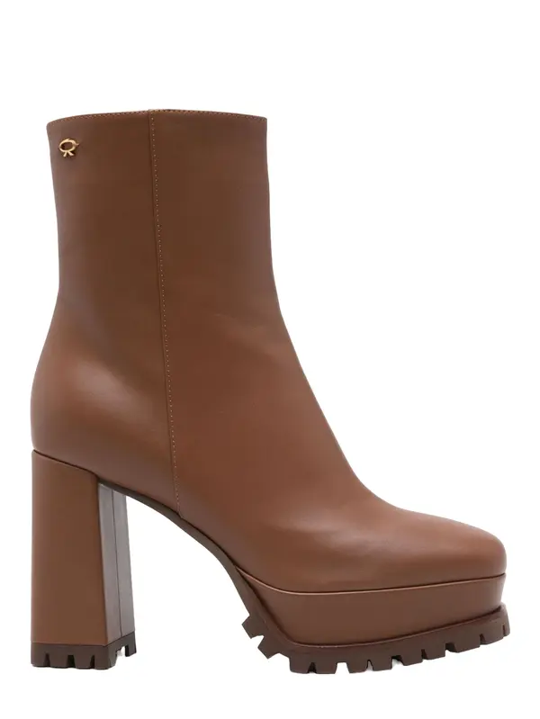 GIANVITO ROSSI 70mm Harlem Boots - Brown