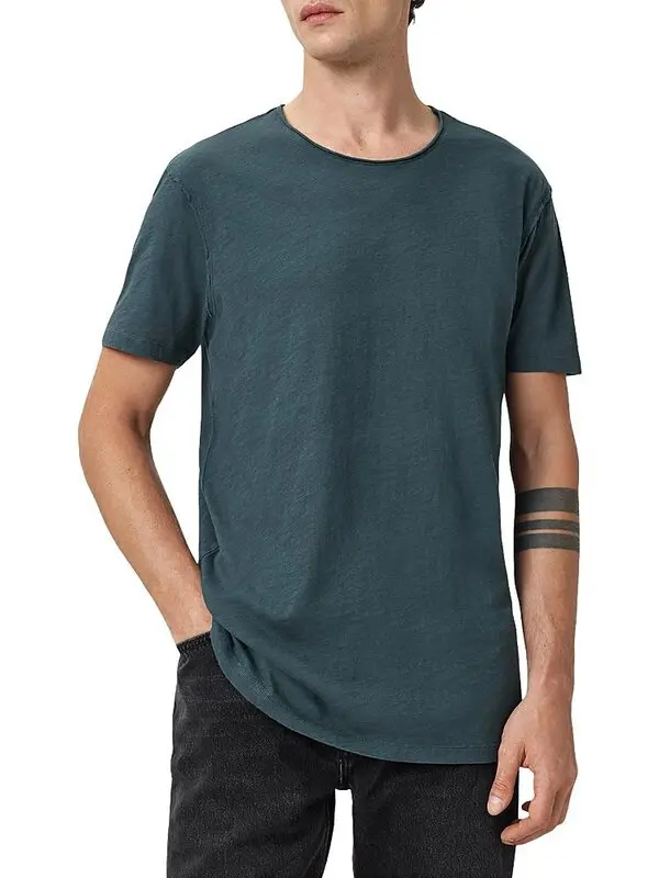 ALLSAINTS Figure Cotton Tee - Sunil Blue