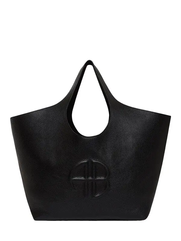 ANINE BING Lili Tote Bag - Black Pebbled