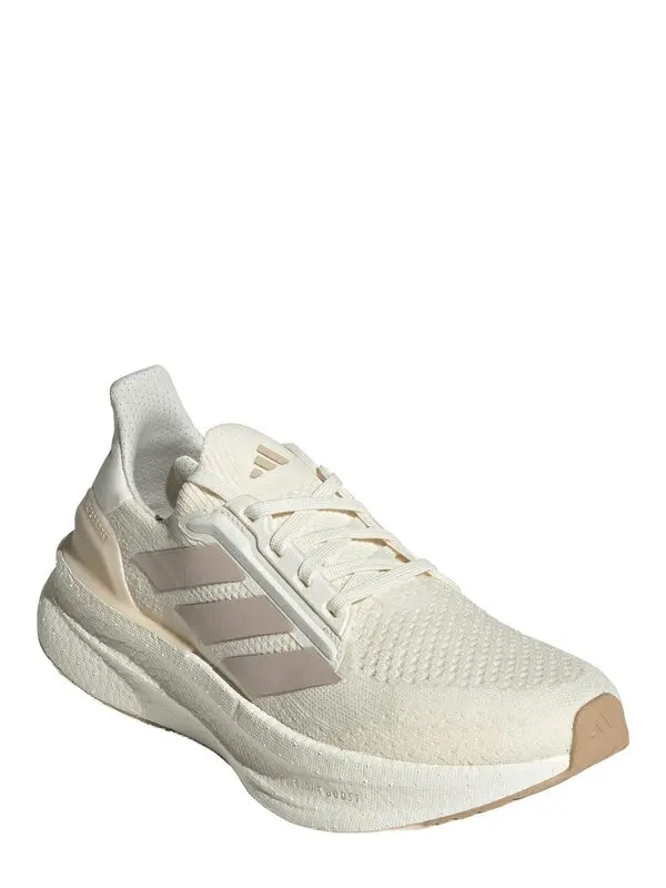 Adidas Ultraboost Running Sneakers - Off White/ Wonder Taupe/ White