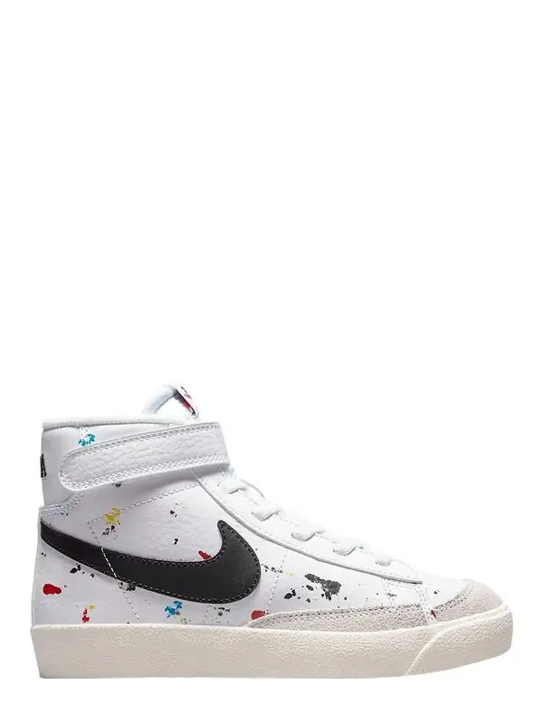 Nike Blazer Mid '77 Paint Splatter Sneakers - White/sail