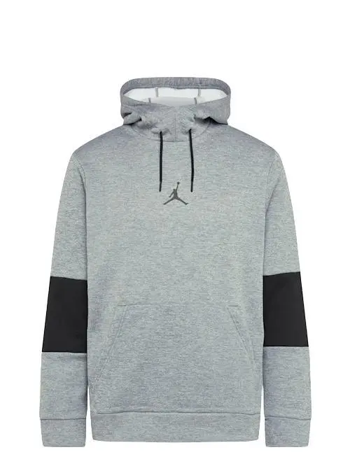 JORDAN Air Therma Fleece Hoodie - Grey/black