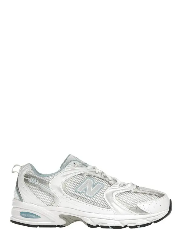 NEW BALANCE 530 Sneakers - White/silver Metallic/chrome Blue