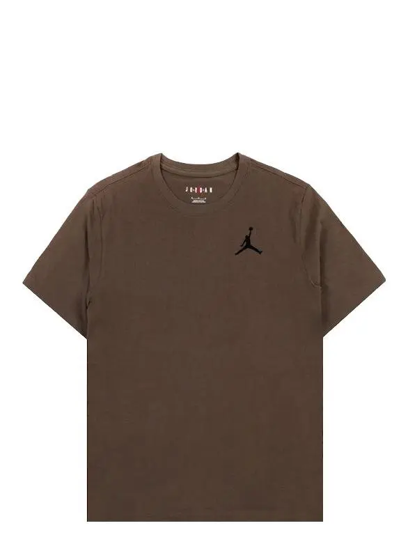 JORDAN Jumpman Short Sleeve T-shirt - Brown/black