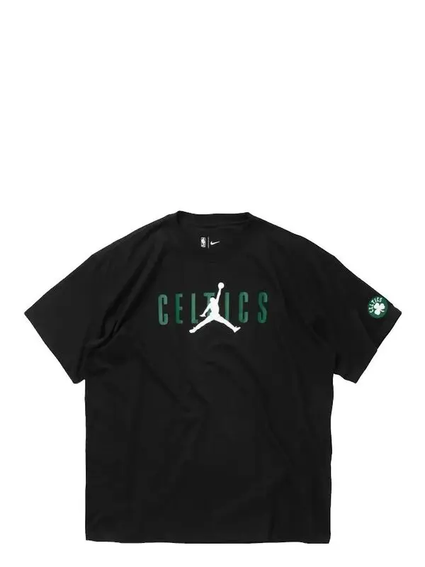 JORDAN Nba Boston Celtics Courtside T-shirt - Black