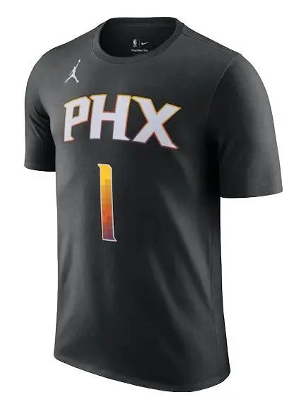 JORDAN Nba Phoenix Suns Devin Booker Statement T-shirt - Black