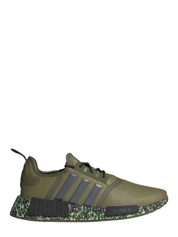 Adidas Nmd R1 Sneakers - Focus Olive/core Black/green Spark