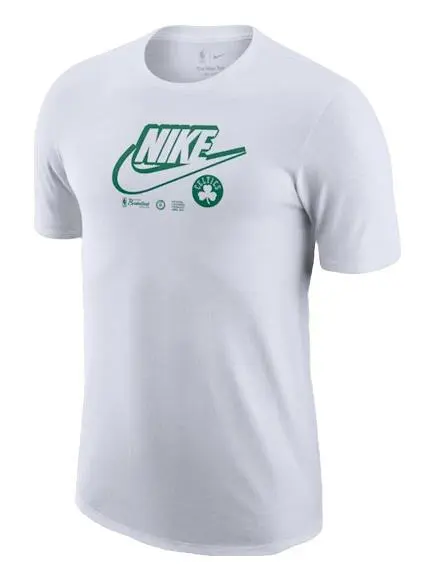 Nike Nba Boston Celtics Logo Drifit T-shirt - White
