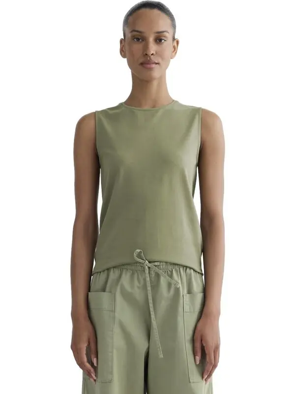 Everlane Form Tank Top - Lichen Green