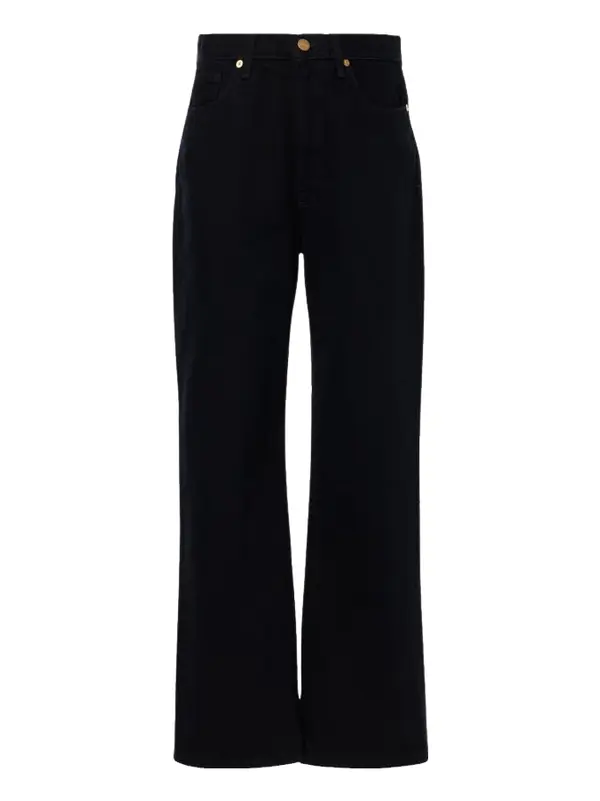 Tove Sade High-rise Straight Jeans - Black