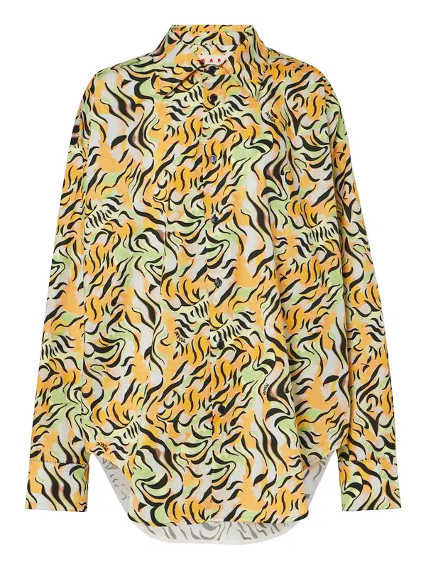 Marni Printed Cotton Shirt - Multicoloured