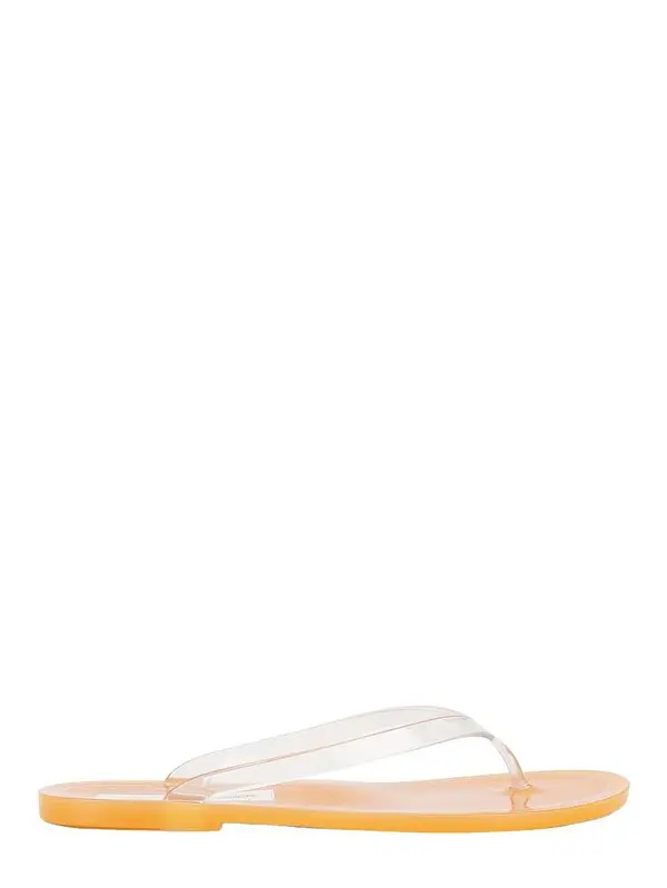 Christopher Esber Jo Flip Flop - Amber & Clear