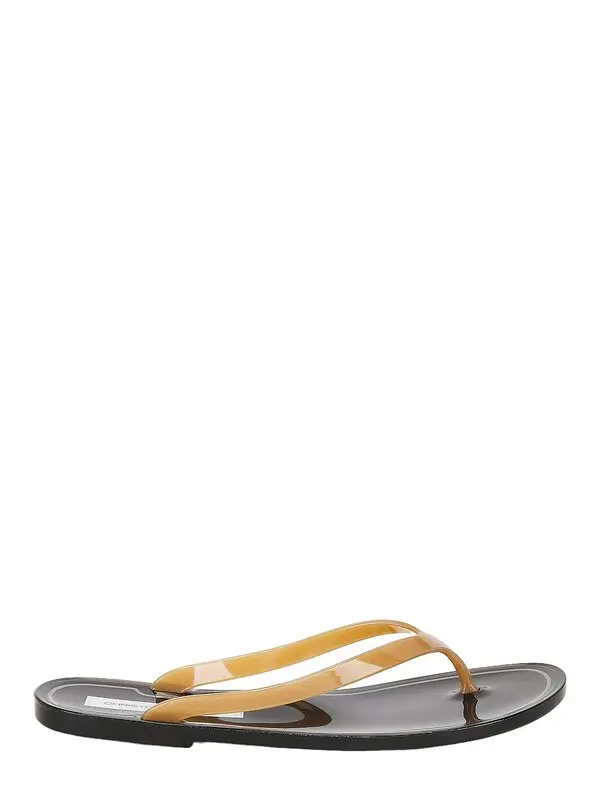 Christopher Esber Jo Flip Flop - Black & Almond