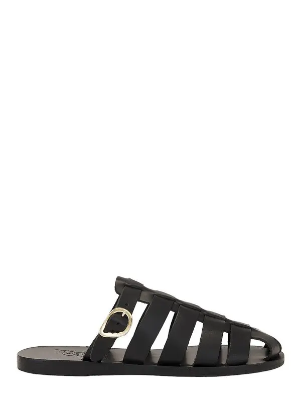 ANCIENT GREEK SANDALS Cosmia Sandal - Black
