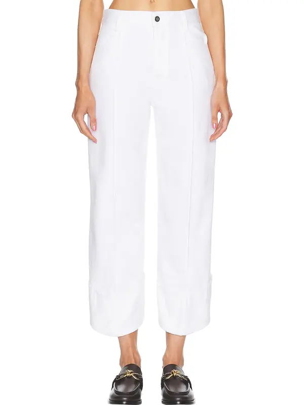 Bottega Veneta Capri Pant - White