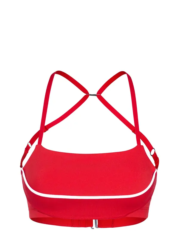 Jacquemus X Nike Sports Bra - Dark Red