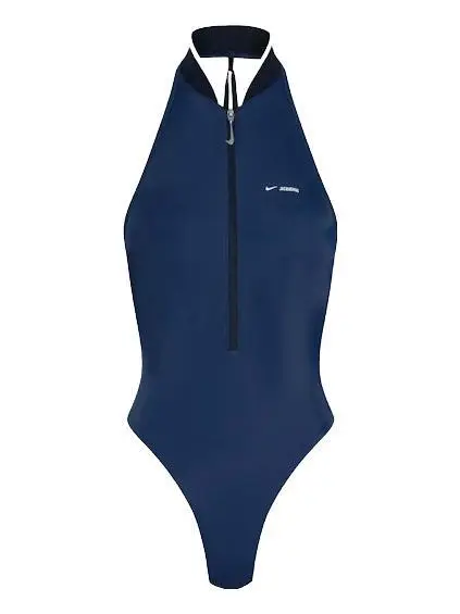 Jacquemus X Nike One-piece Swimsuit - Dark Navy Blue