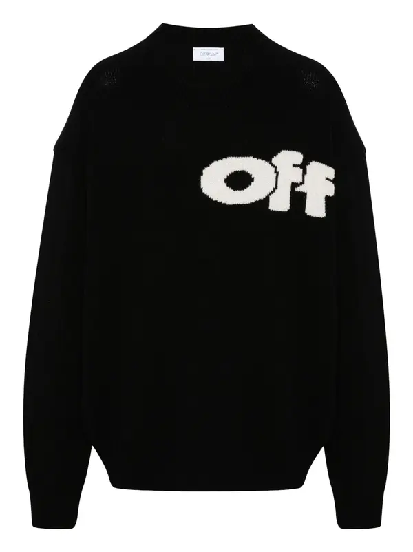 Off-White Shared Logo Sweater - Black