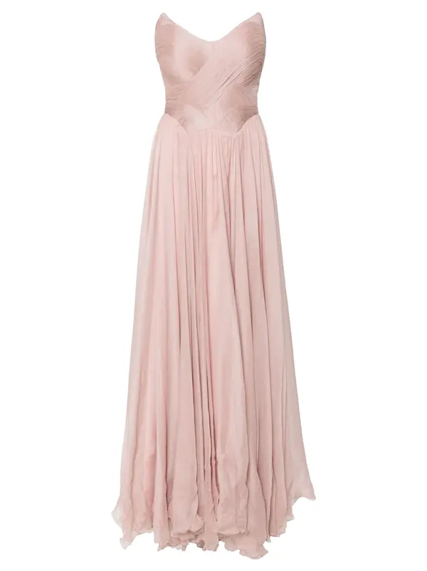 IRIS SERBAN Perl Gown - Pink