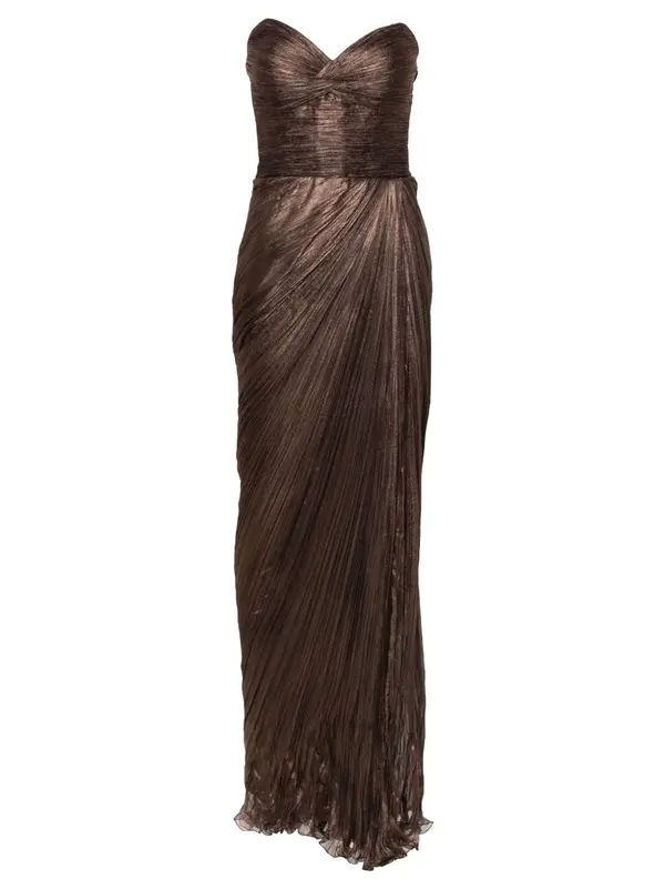 IRIS SERBAN Holly Maxi Dress - Brown