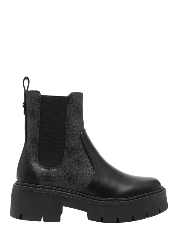 Guess 4g Logo Chelsea Boots - Black