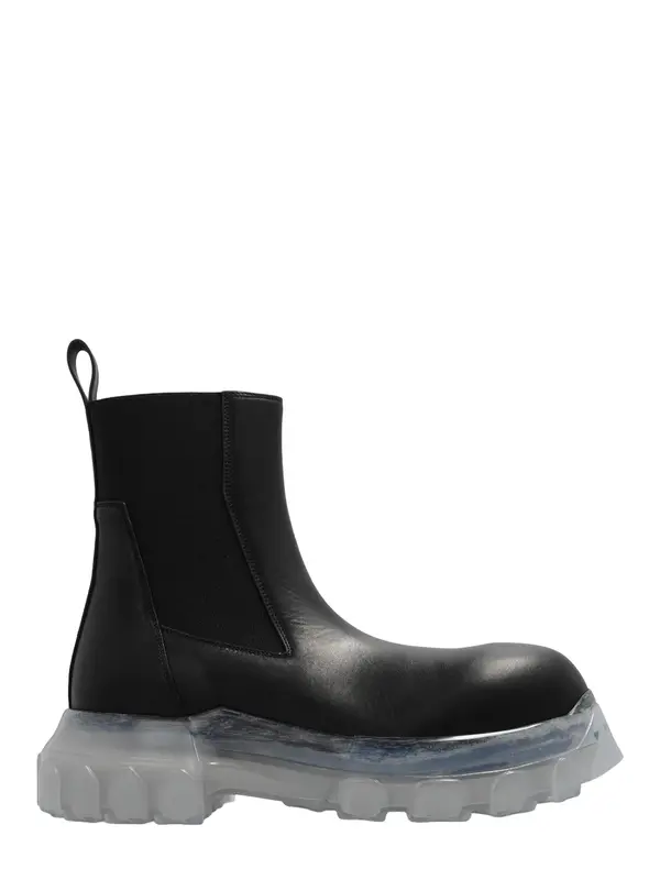 Rick Owens Beatle Chelsea Boots - Black