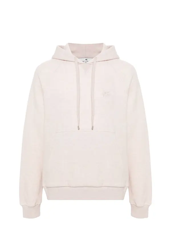 Etro Pegaso-embroidered Hoodie - Pink