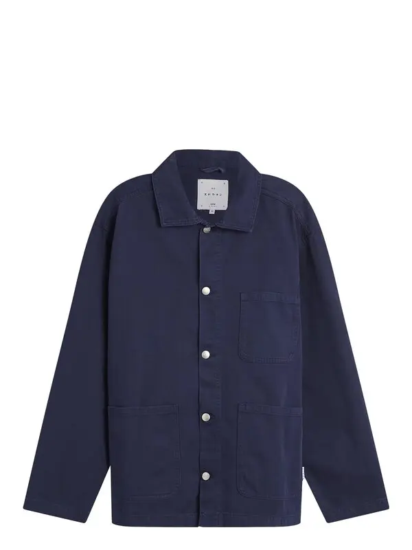 Edwin Trembley Chore Jacket - Maritime Blue