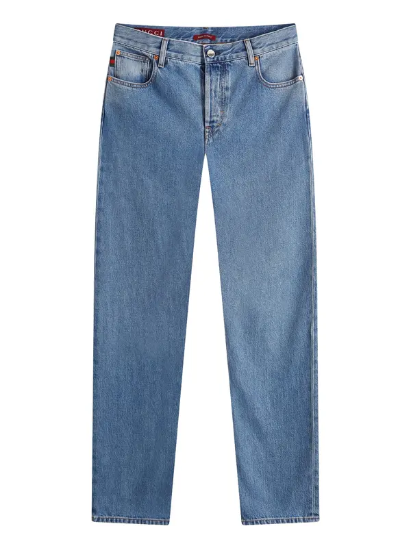 Gucci Tapered Jeans - Blue