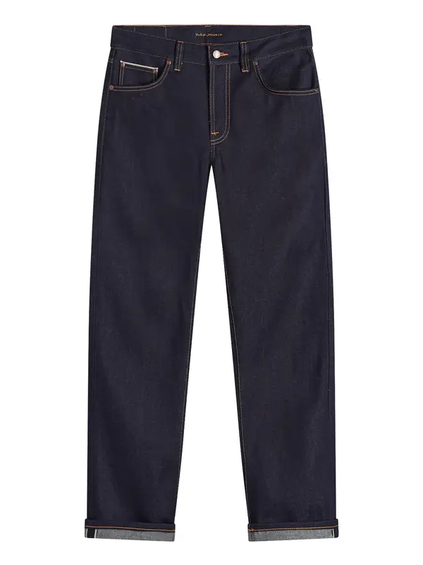 Nudie Jeans Gritty Jackson Jeans - Dry Maze Selvage