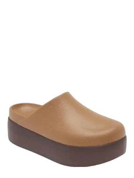 CROCS Dylan Platform Clog - Sepia