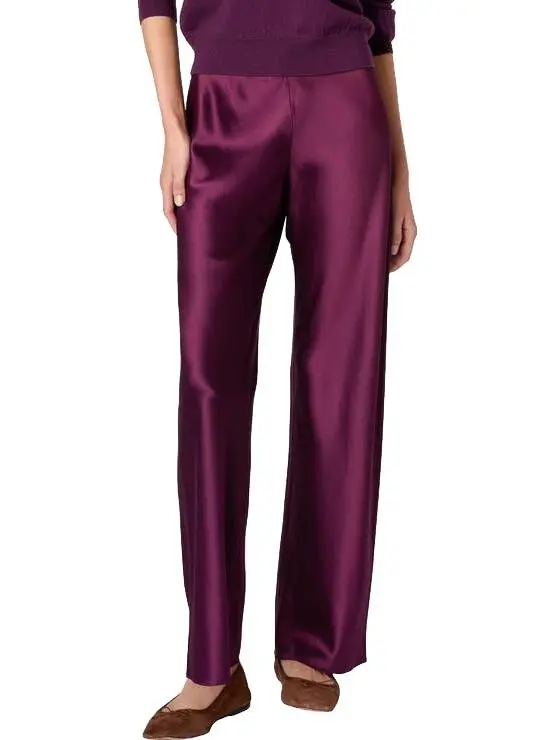 Cami Nyc Bristol Satin Pants - Fig