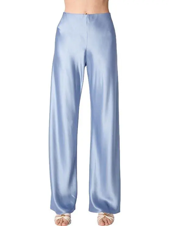 Cami Nyc Bristol Satin Pants - Mist
