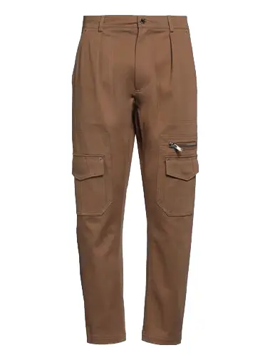 LES HOMMES Cotton-blend Cargo Pants - Beige
