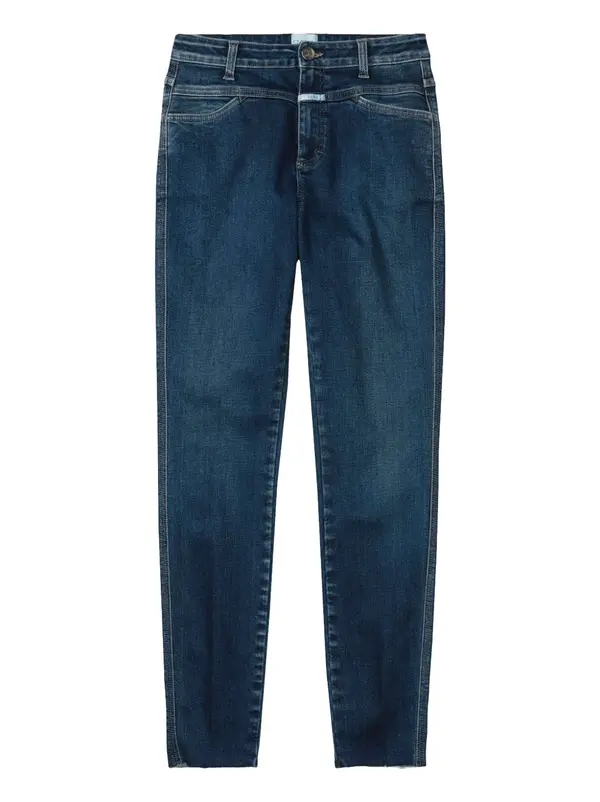 Closed Pusher Mid-rise Skinny Jeans - Blue