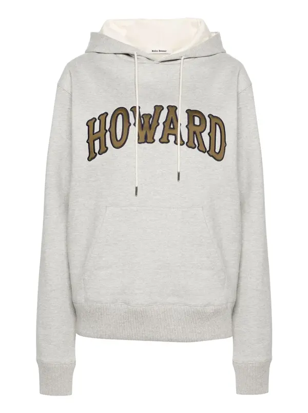 WALES BONNER Howard Hoodie - Grey