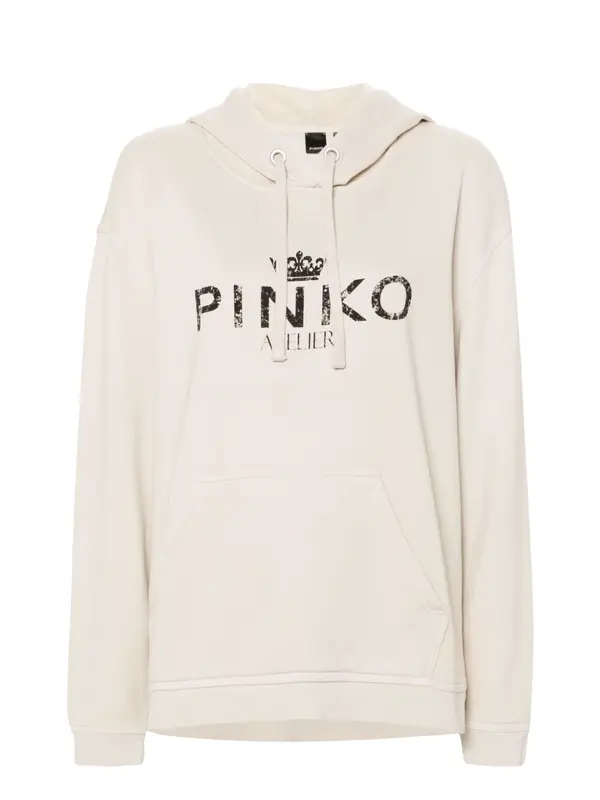 Pinko Bassani Hoodie - Neutrals