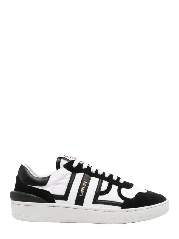LANVIN Clay Panelled Sneakers - Black