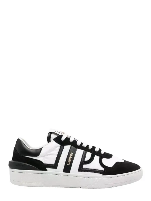 LANVIN Clay Panelled Sneakers - White