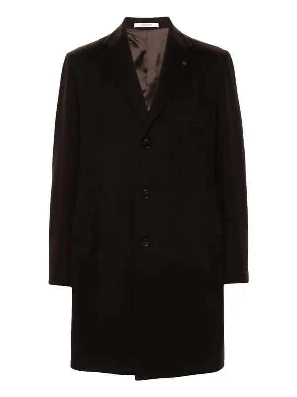 Tagliatore Felted Coat - Black