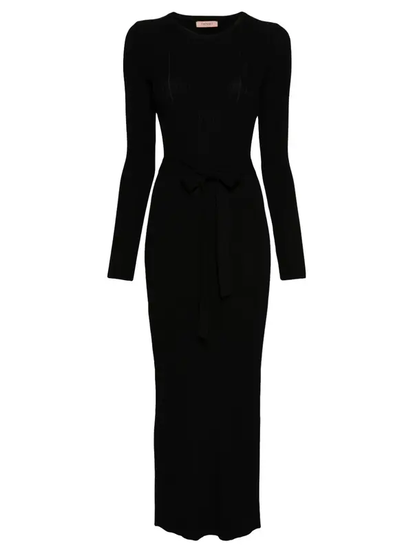 TWINSET Cut-out Maxi Dress - Black