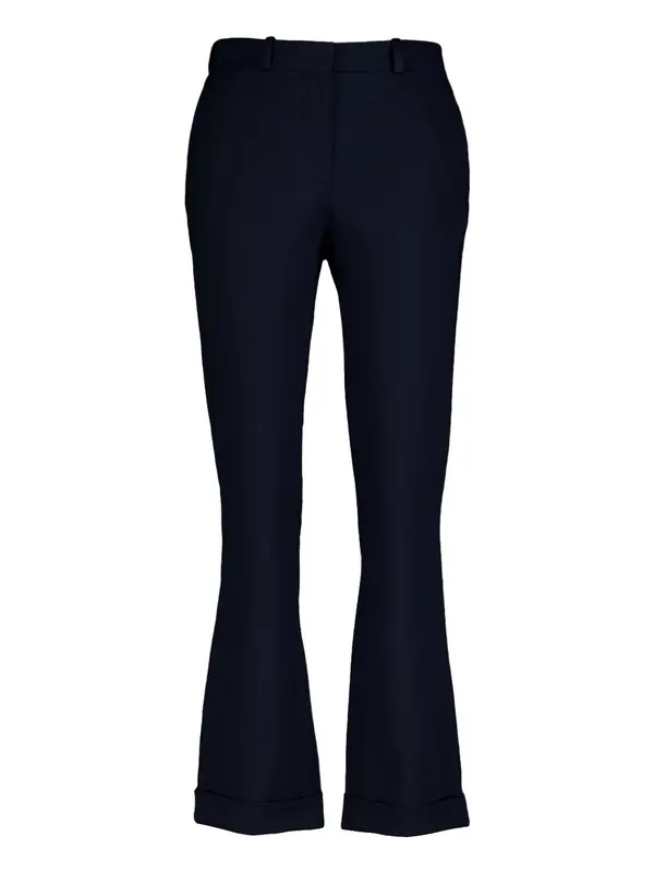 PAULA Ponto Roma Flared Trousers - Blue