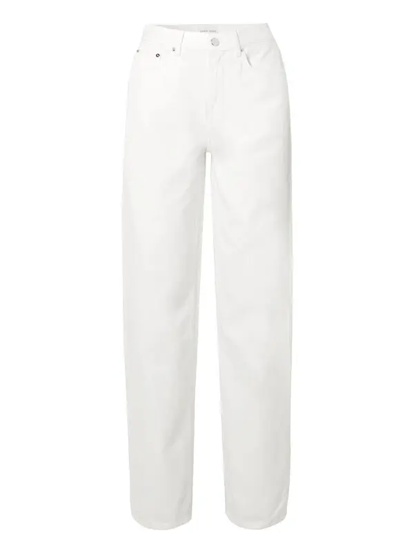 Loulou De Saison Samur High-rise Straight-leg Jeans - Neutrals