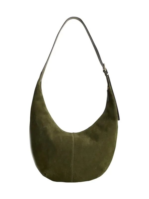 Madewell The Essential Curve Shoulder Bag - Loden