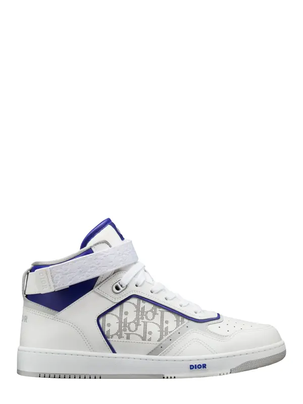 Dior B27 Mid-top Sneakers - White/grey/purple