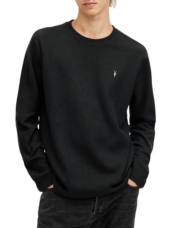 ALLSAINTS Rowe Regular Fit Sweater - Jet Black