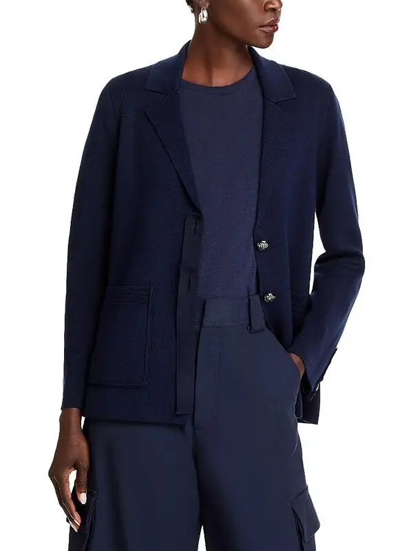 Kobi Halperin Clove Button-front Sweater - Navy