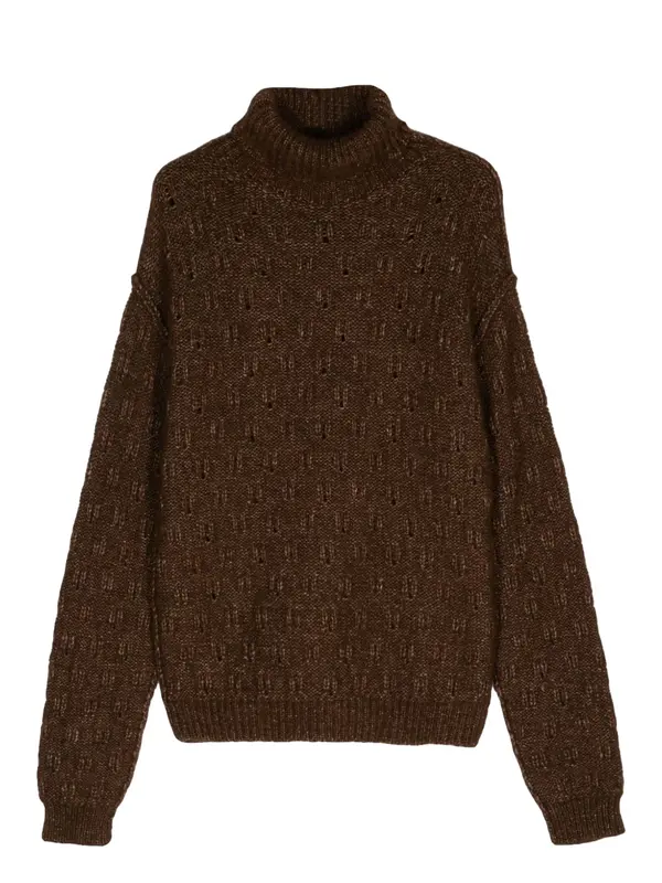 RAMAEL Puno Sweater - Brown