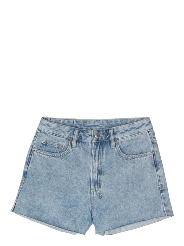 Ksubi Rise N Hi Authentik Denim Shorts - Blue
